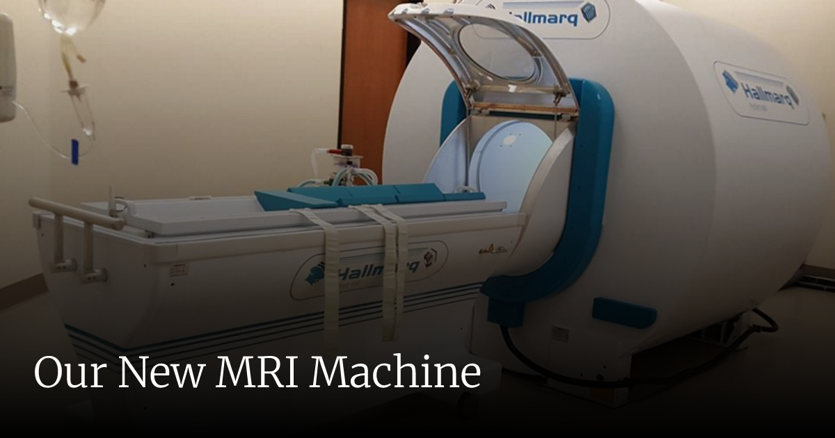 Our New MRI Machine
